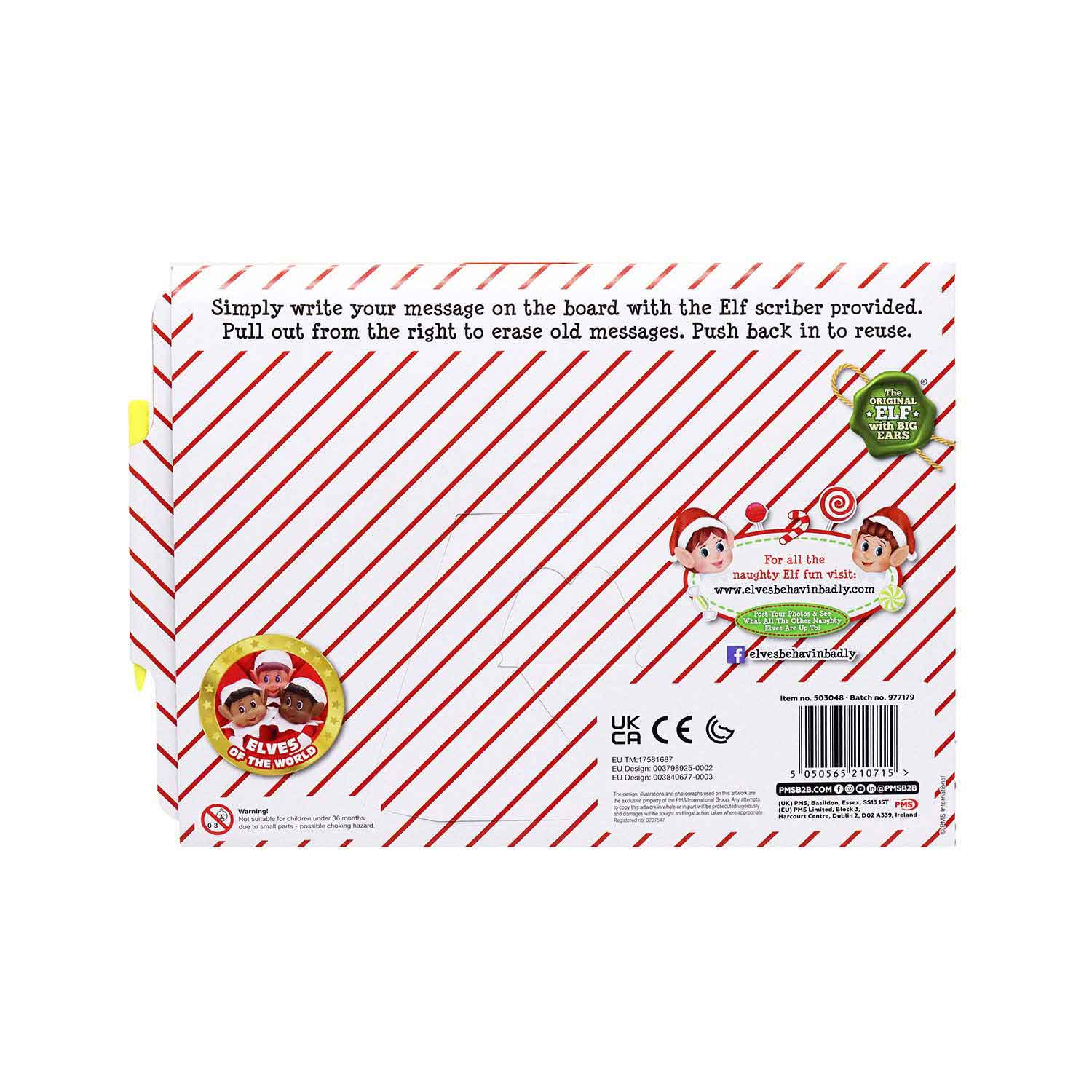 Naughty Christmas Elf Magic Message Board Kids Christmas Activity Toy ...