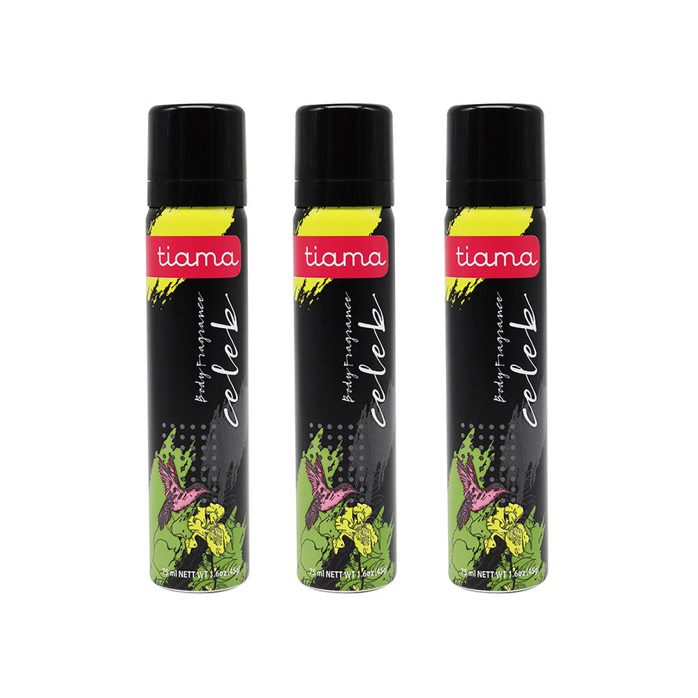 Tiama Celeb Body Fragrance Spray 75ML Long-Lasting Perfume – Selected Finds