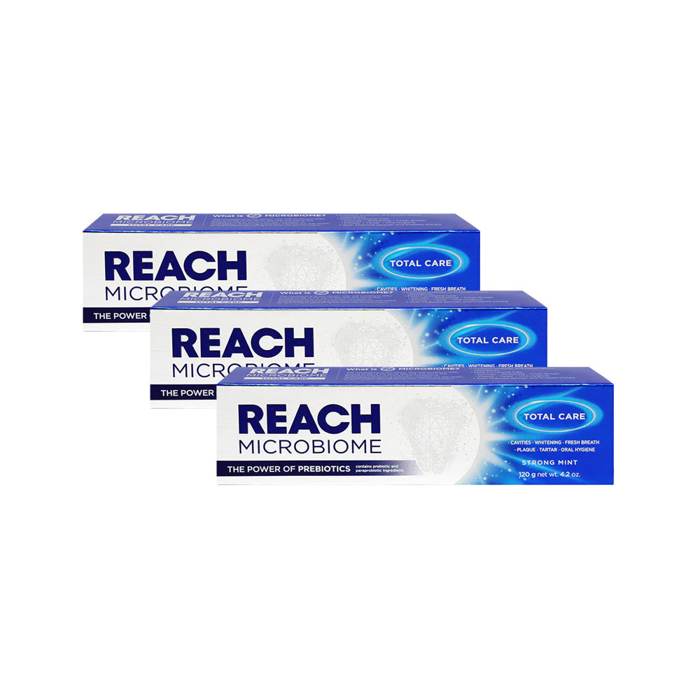 Reach Microbiome Total Care Toothpaste 120g Gum & Enamel Health ...