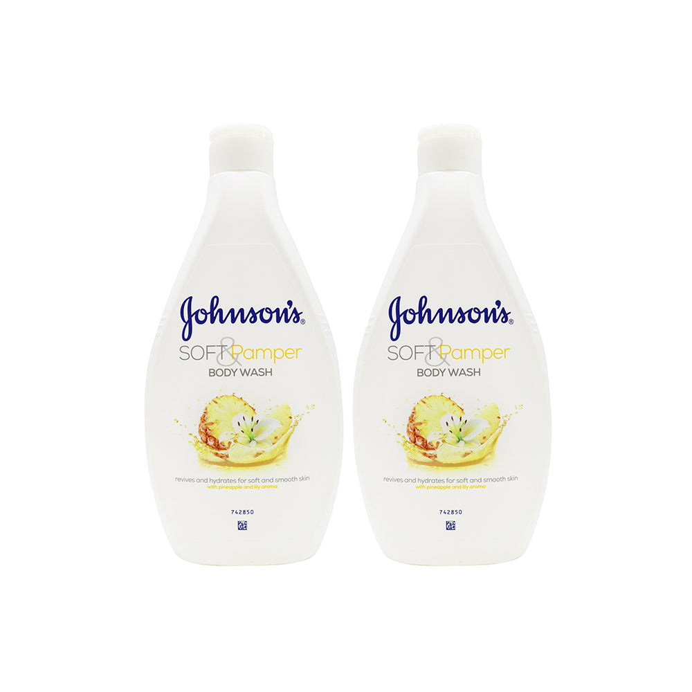 Johnson¡¯s Soft & Pamper Bodywash 400ML ¨C Nourishing Shower Gel with ...