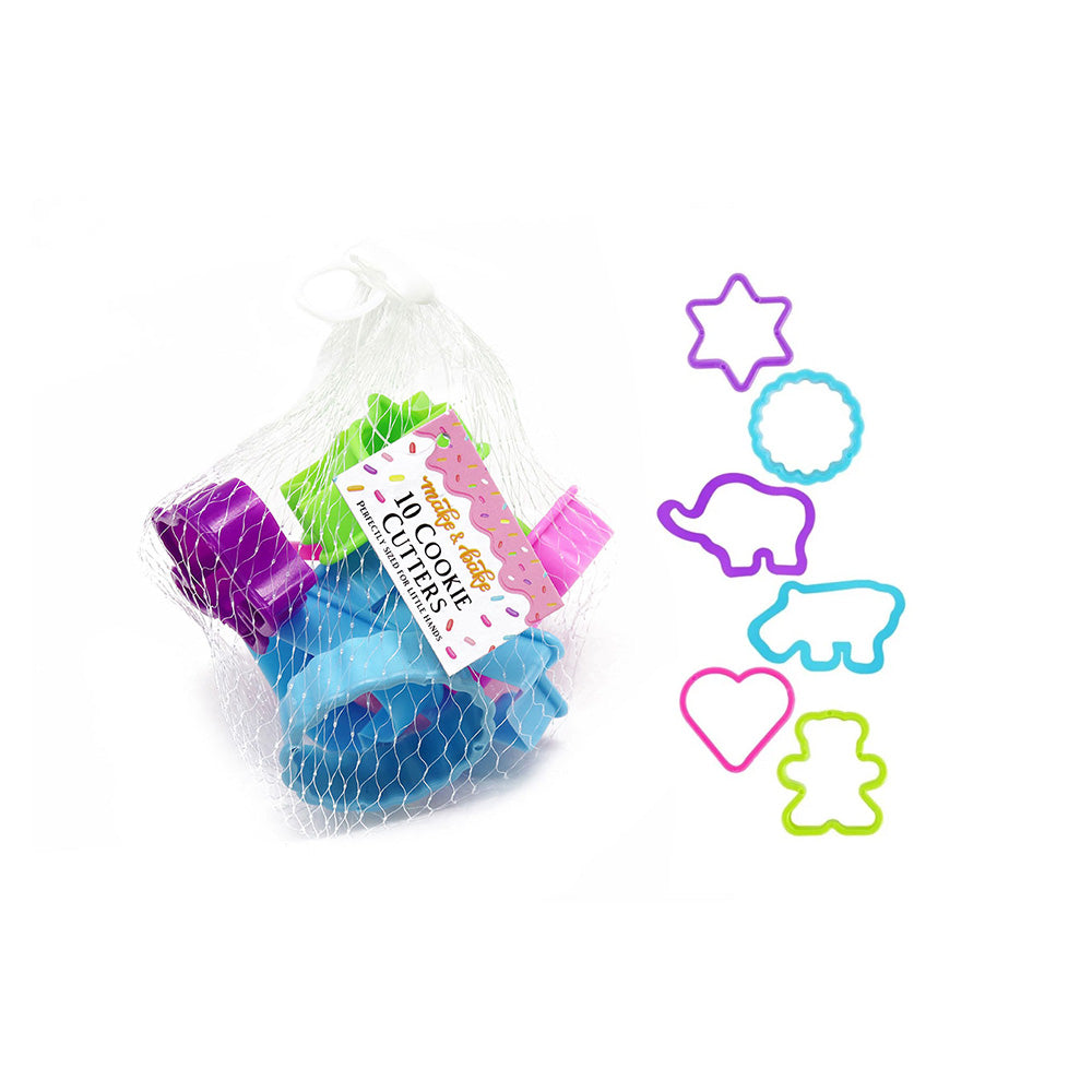 Kids Mini Cookie Cutter Set 10PC ¨C Fun Baking Shapes for Kids' Cookies ...