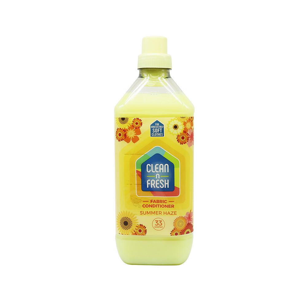 Clean N Fresh Fabric Conditioner Summer Haze 1L 33 Washes | Long ...