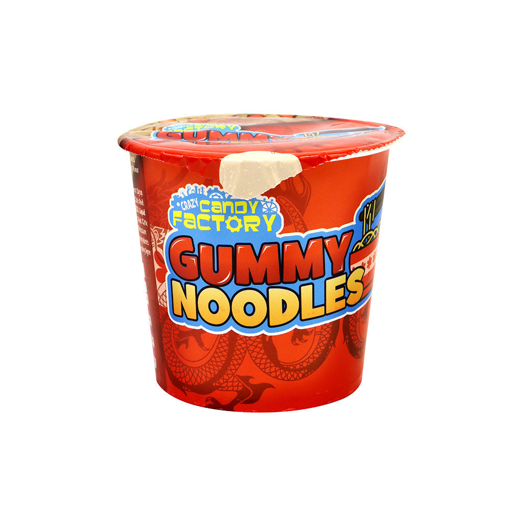 Crazy Candy Factory Instant Gummy Noodles 63g – Selected Finds