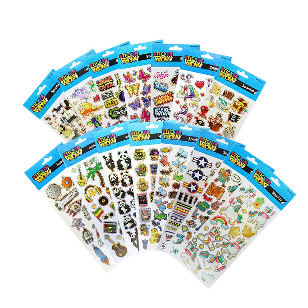 Sparkle Sticker Pow | Fun Kids Decorative Glitter Stickers for Crafts ...