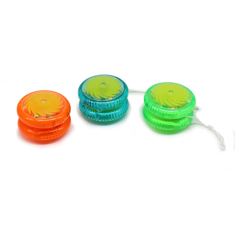 Light Up Clutch Trick Yoyo 2 Inch LED Flashing Yoyo Kids Skill Toy ...
