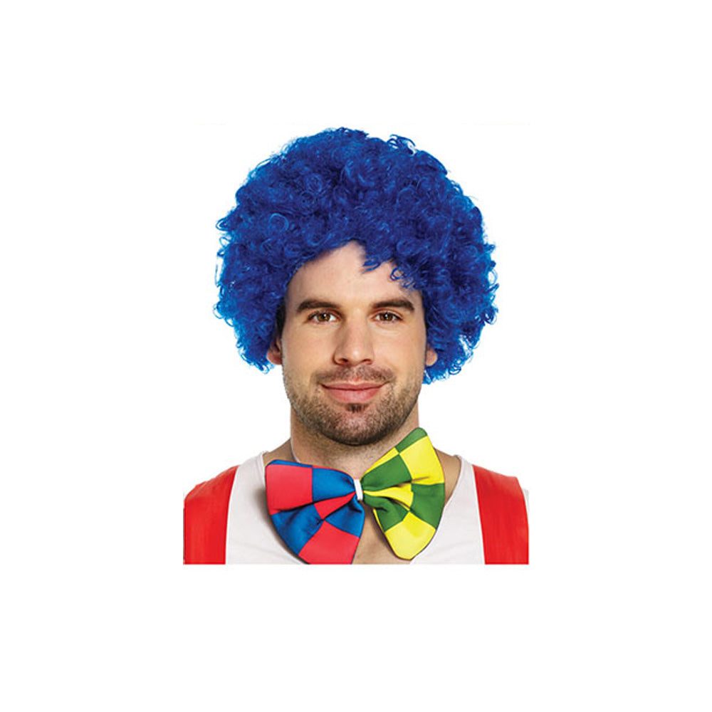 Clown Wig 4 Assorted Colours | Crazy Curly Wig Costume Accessory for ...