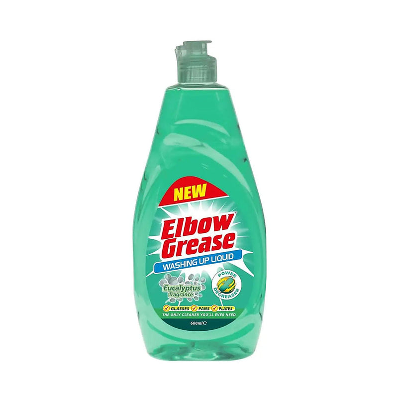 Eucalyptus Washing Up Liquid Grease Cutting Dish Soap 600ML – Selected ...