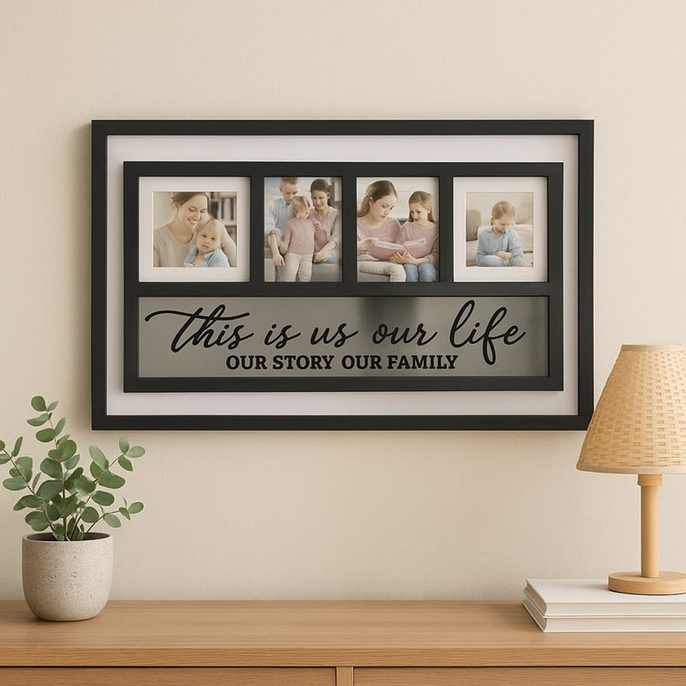 Large Black Family Multi Photo Frame Collage – Selected Finds