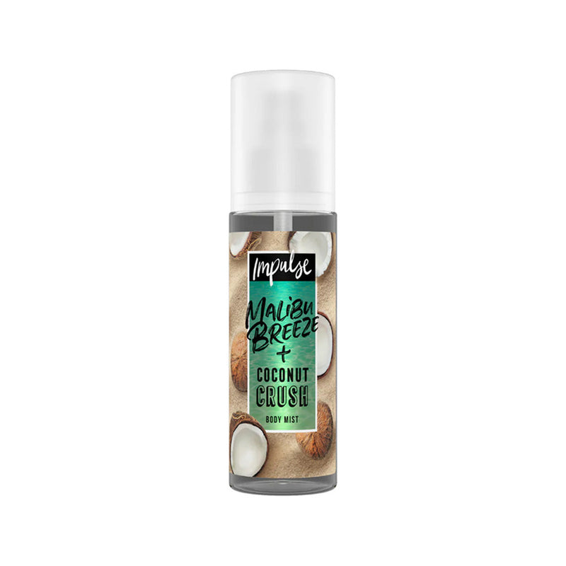 Impulse Malibu Breeze Coconut Crush Body Mist 150ml Tropical – Selected ...