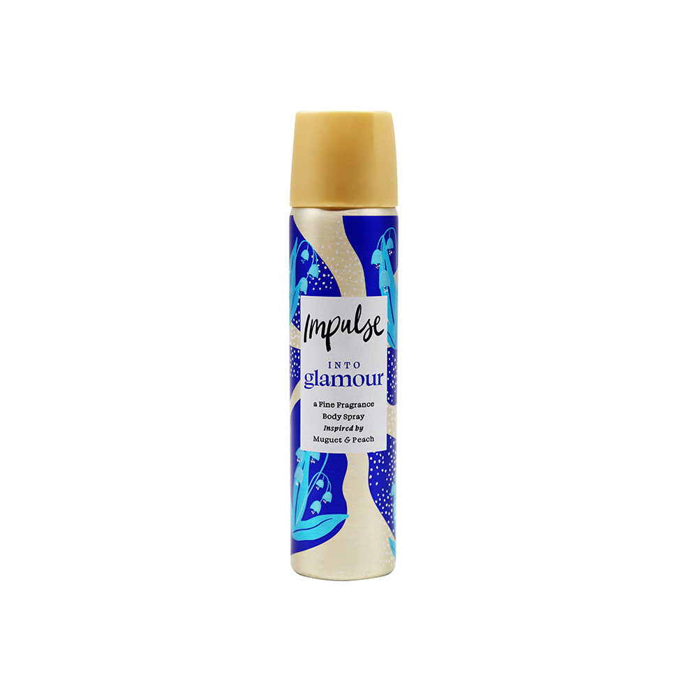 Impulse Into Glamour Body Spray Deodorant 75ML ¨C Elegant Body Mist for ...
