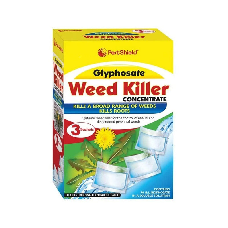 Glyphosate Weed Killer Concentrate 3 Sachets | Garden Care & Pest ...