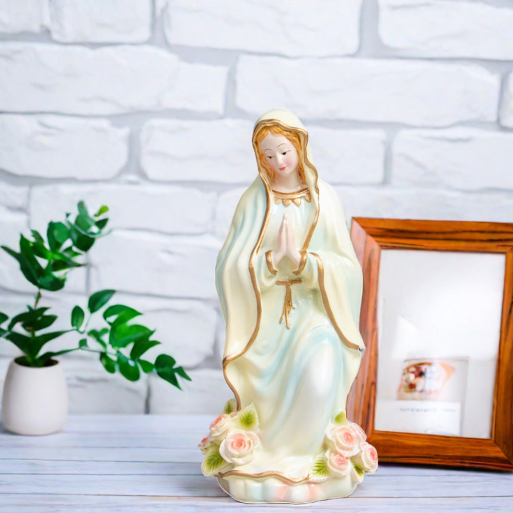 Mini Virgin Mary Prayer Statue Ornament – Selected Finds