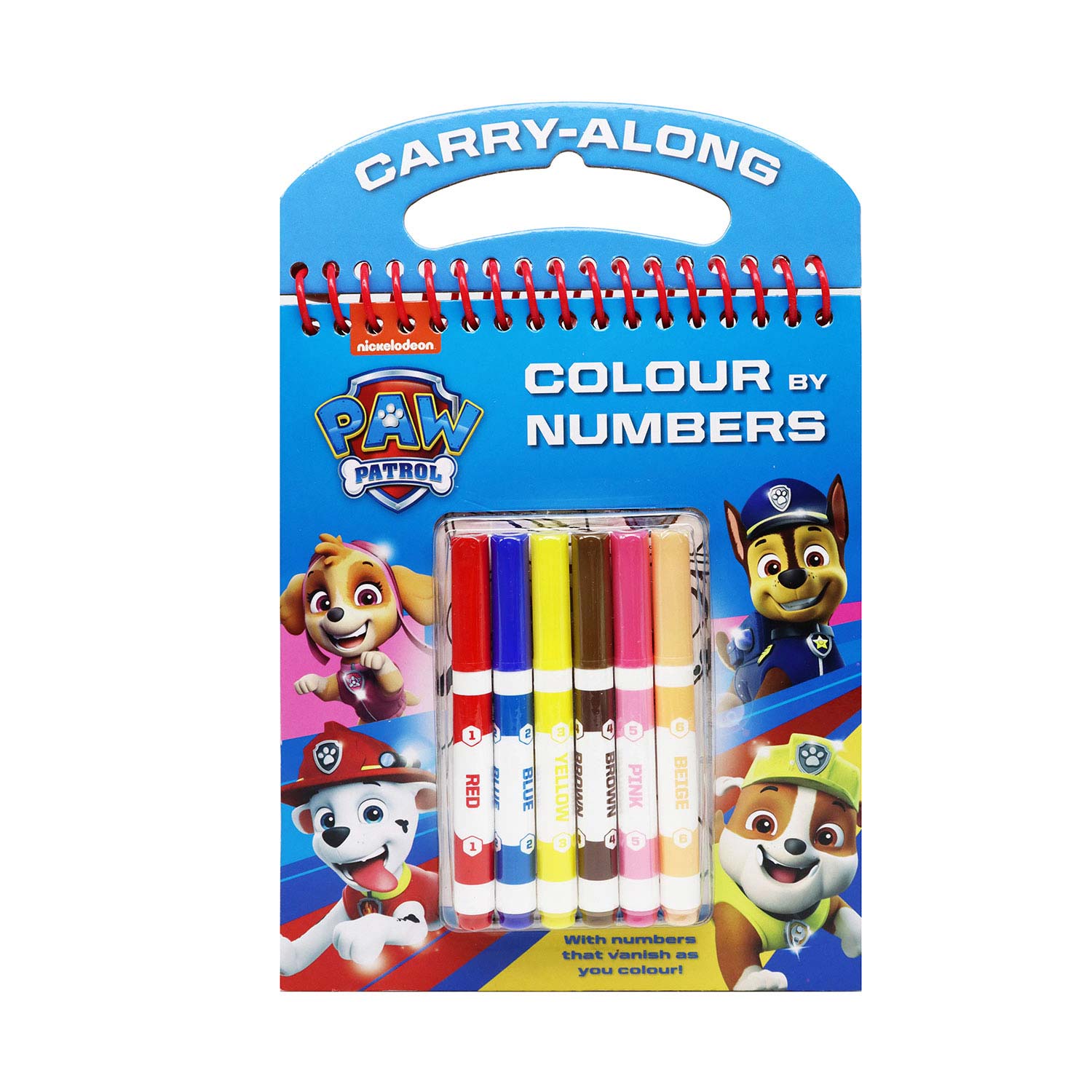 Paw Patrol Colour by Numbers Activity Set for Kids – Selected Finds