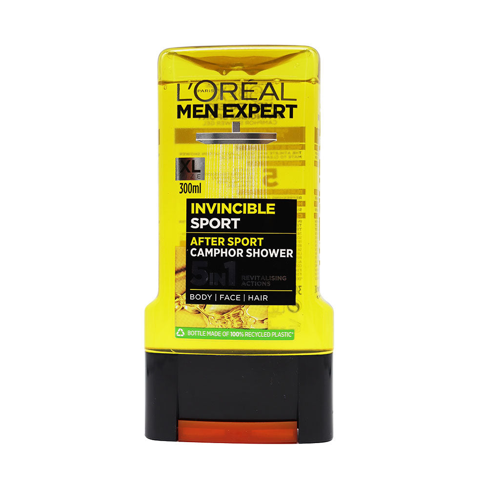 L'Oreal Men Expert Invincible Sport Camphor Shower Gel 300ML – Selected ...