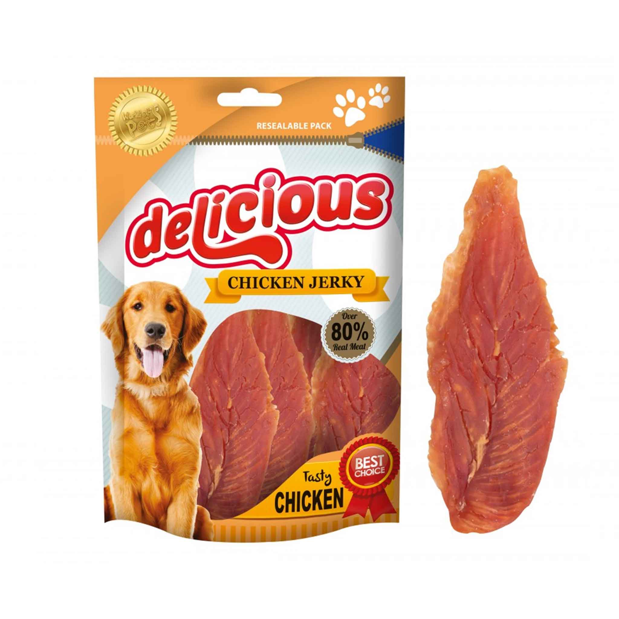 Delicious Chicken Jerky 60G – Selected Finds