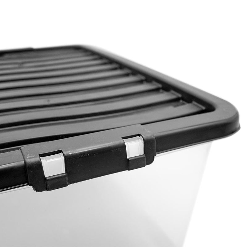 Clip Lid Plastic Storage Box 42L – Selected Finds