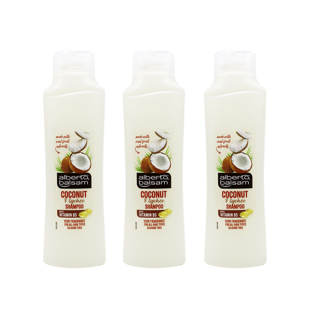 Alberto Balsam Coconut & Lychee Shampoo 350ML – Selected Finds