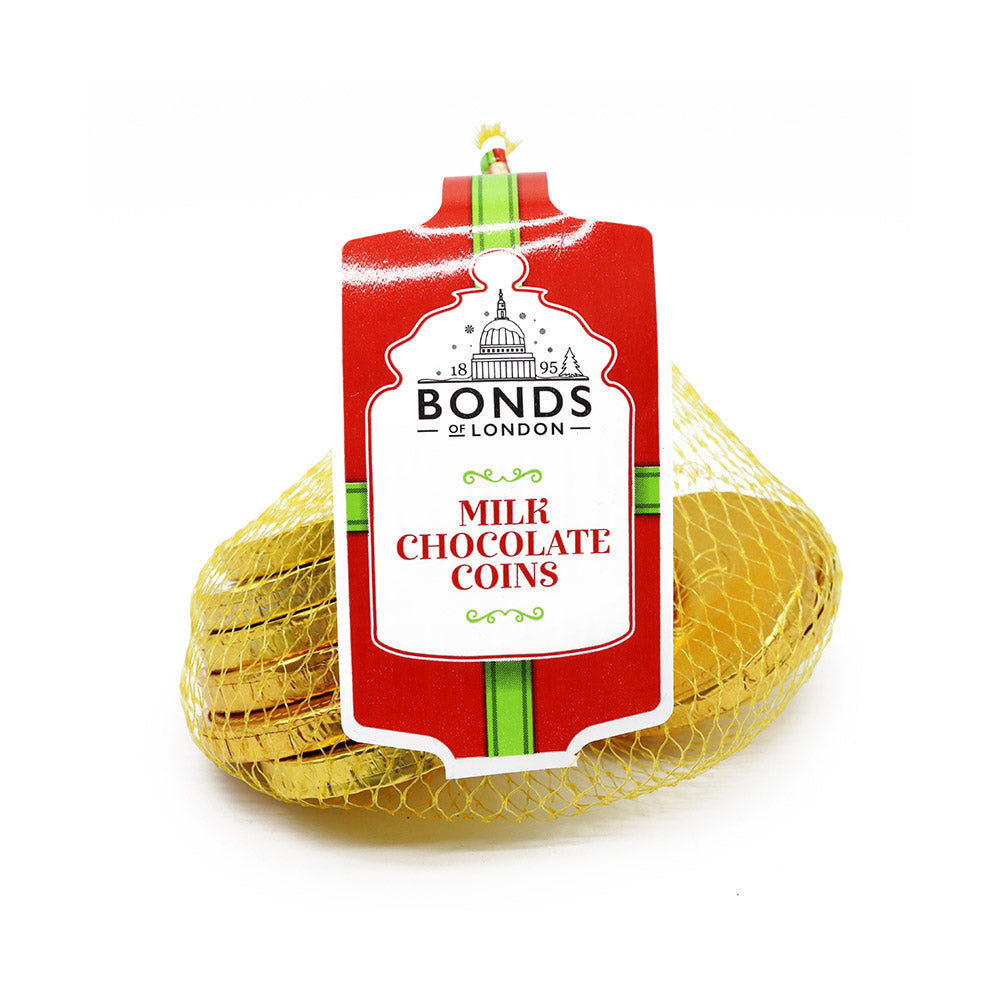 Bonds Gold Coins Milk Chocolate 60g ¨C Classic Chocolate Coins Treat ...